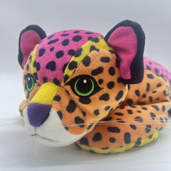 Lisa Frank | Toys | Lisa Frank Hunter Rainbow Leopard Plush Cheetah ...